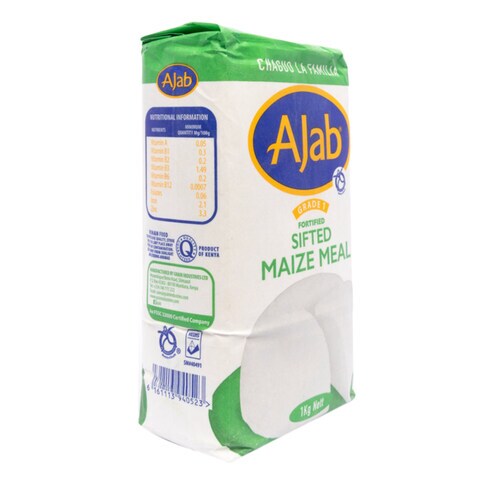 Buy Ajab Maize Meal Flour 1Kg Online - Carrefour Kenya