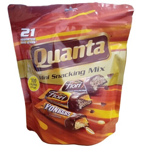 Quanta Mini Snacking Mix Chocolate Bar 384g price in Kuwait | Carrefour ...