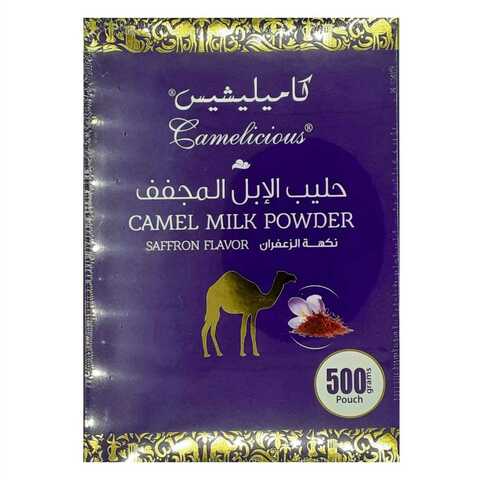Camelicious Saffron Flavour Camel Milk Powder 500g price in UAE ...
