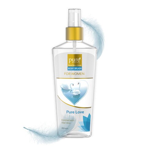 Pure beauty body splash pure love 250 ml price in Saudi Arabia ...