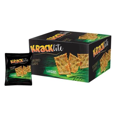 Kracklite Herbs Toasted Chips 26g x Pack of 12 price in Kuwait ...