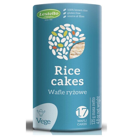 Lestello Organic Brown Rice Cakes 110g price in Kuwait | Carrefour ...
