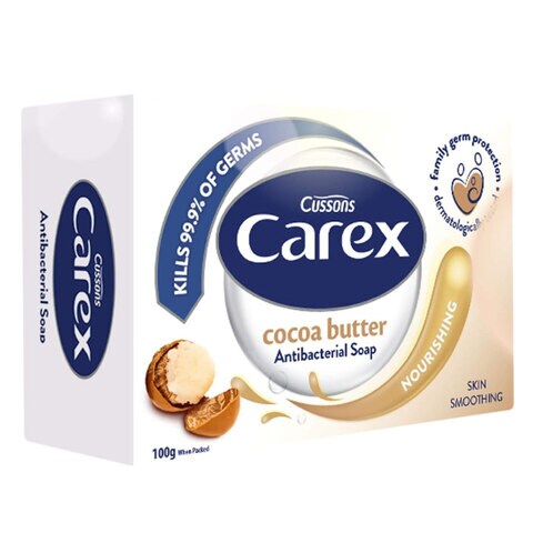 Buy Cussons Carex Cocoa Butter Antibacterial Soap 100g Online ...