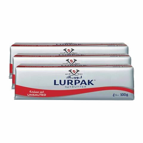 Lurpak Unsalted Butter 100g 3 price in Saudi Arabia | Carrefour Saudi ...