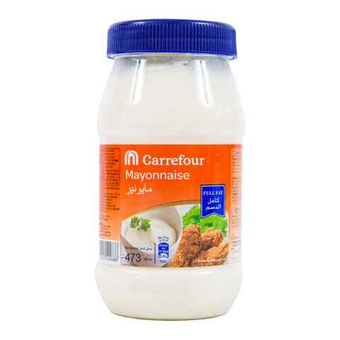 Carrefour Full Fat Mayonnaise 473ml price in UAE | Carrefour UAE ...