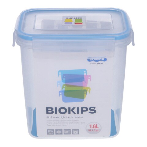 Komax Biokips Air & Water Tight Food Container 1.6 Litre