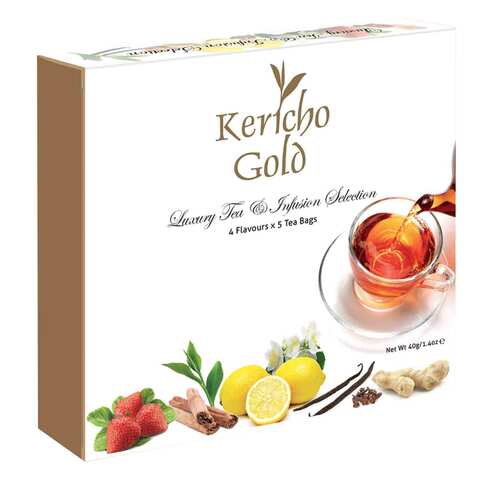 Buy Kericho Gold 4 Flavour Tea Bags 40g Online - Carrefour Kenya