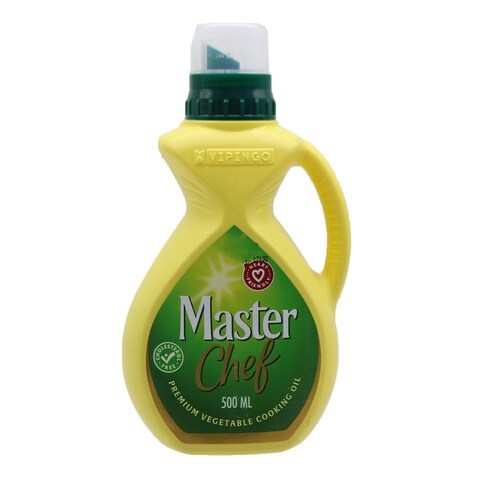 Buy Master Chef Premium Vegetable Cooking Oil 500Ml Online - Carrefour ...