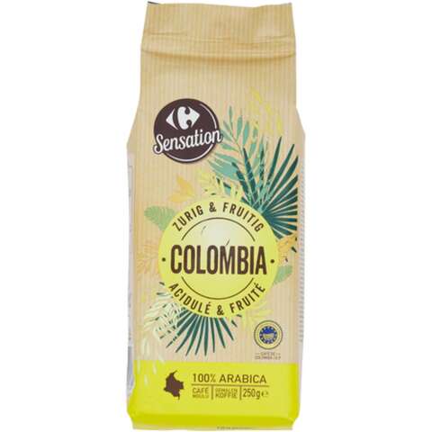 Carrefour Colombian Pure Arabica Ground Coffee 250g Online | Carrefour KSA