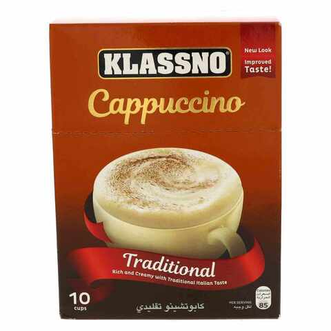 Klassno Cappuccino Traditional 18g price in UAE | Carrefour UAE ...