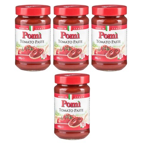 Pomi Italian Tomato Paste 300gx4 price in UAE | Carrefour UAE ...