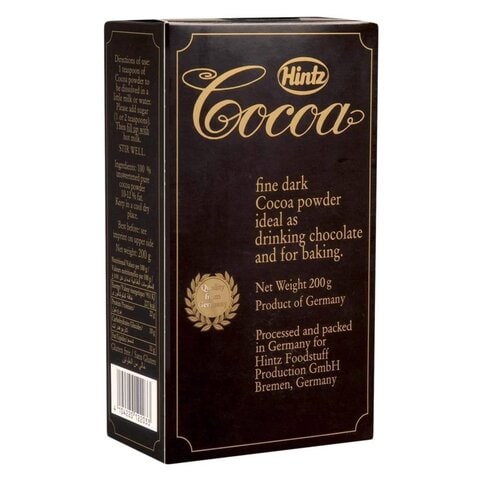 Hintz Cocoa Powder 200g price in Kuwait | Carrefour Kuwait | supermarket kanbkam