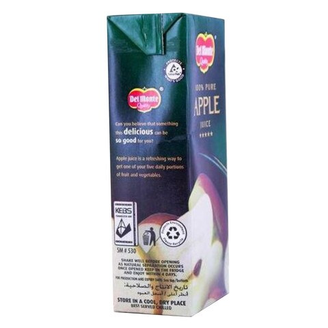 Buy Del Monte Pure Apple Juice 250Ml Online - Carrefour Kenya