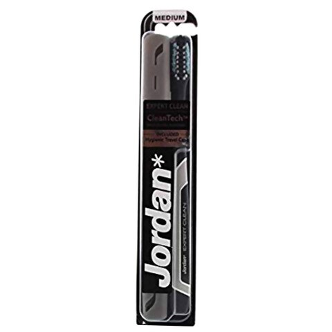 Jordan Expert Clean Medium Toothbrush Black price in UAE | Carrefour ...