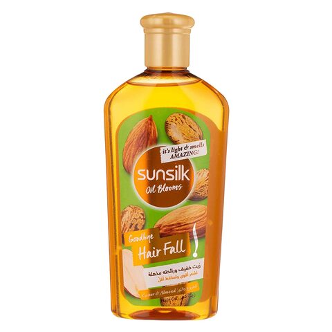 Sunsilk Oil Blooms Goodbye Hair Fall Castor And Almond Hair Oil 250ml ...