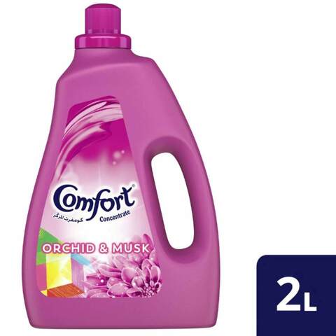 Comfort Ultimate Care Orchid And Musk Concentrated Fabric Softener Pink 2L price in Saudi Arabia ...