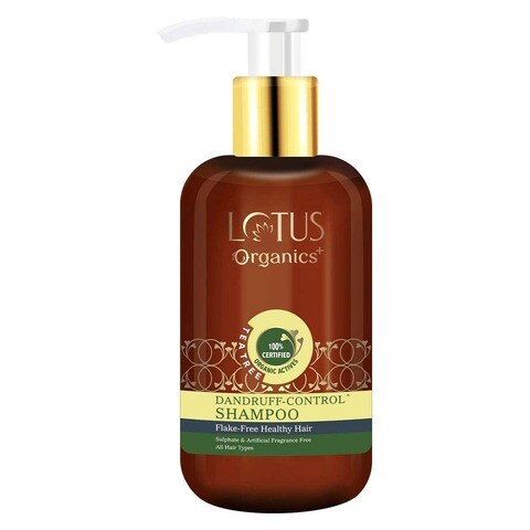 Lotus Organics Teatree Dandruff Control Shampoo Brown 300ml price in ...