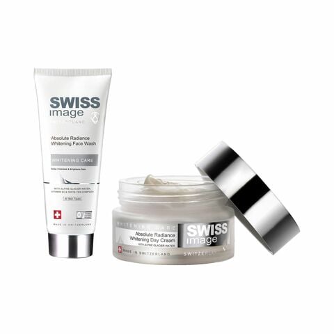 Swiss Image Absolute Radiance Whitening Face Wash 200ml With Day Cream ...