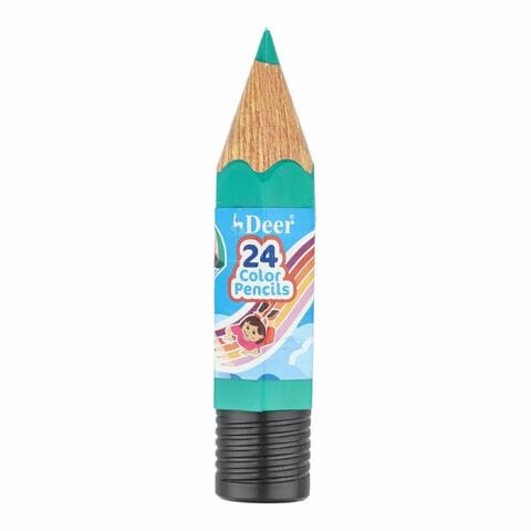 Buy Deer 24 Color Pencils Online | Carrefour Pakistan