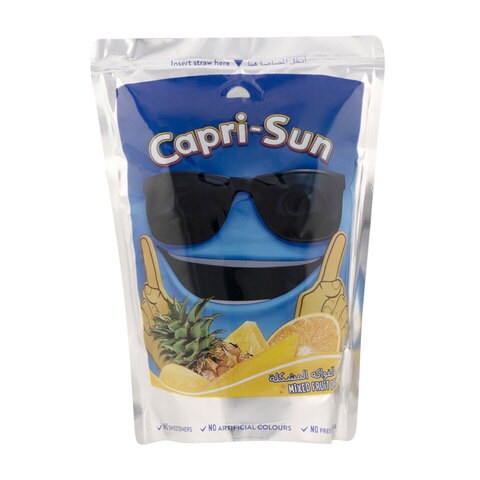 Capri-sun Mixed Fruit Drink 200ml price in UAE | Carrefour UAE ...