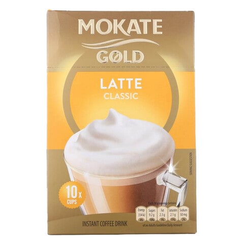 Mokate Gold Classic Latte - 18 gram - 10 sachets price in Egypt | Carrefour Egypt | supermarket ...