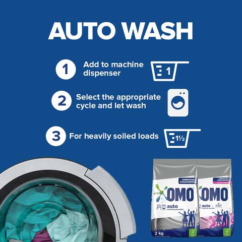 Buy Omo Autowash Extra Fresh 2Kg Online - Carrefour Kenya