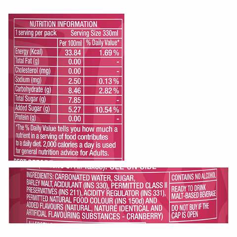 Buy Coolberg Non Alc Cberry Drnk 330Ml Online - Carrefour Kenya