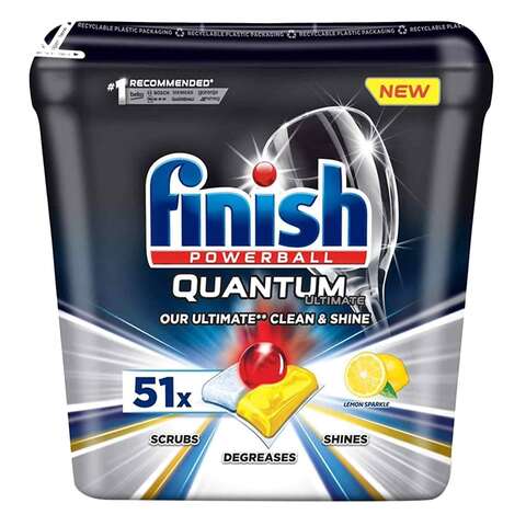 FINISH QUANTUM WASHING MACHINE DETERGENT x51 637.5G price in Kuwait ...