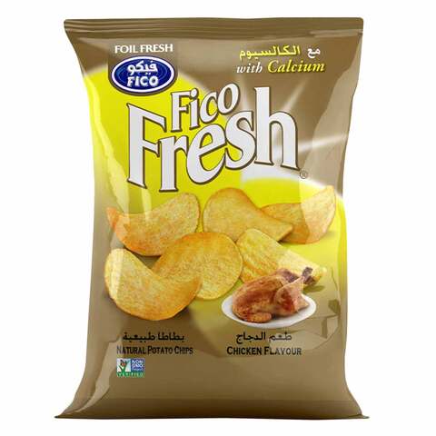 Fico Fresh Chicken Potato Chips 16g price in Kuwait | Carrefour Kuwait ...