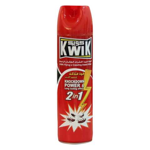 Kwik Flying And Crawing Insect Killer Spray 400ml price in Kuwait ...