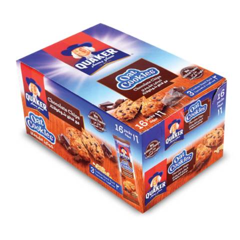 Quaker Oat Chocolate Chips Cookies 27g 16 price in Saudi Arabia ...