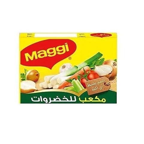 Maggi Vegetables Cubes - 12 Cubes - 108 gram price in Egypt | Carrefour ...