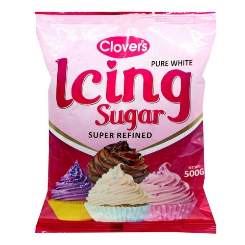 Buy Clovers Extra Fine Icing Sugar 500g Online - Carrefour Kenya