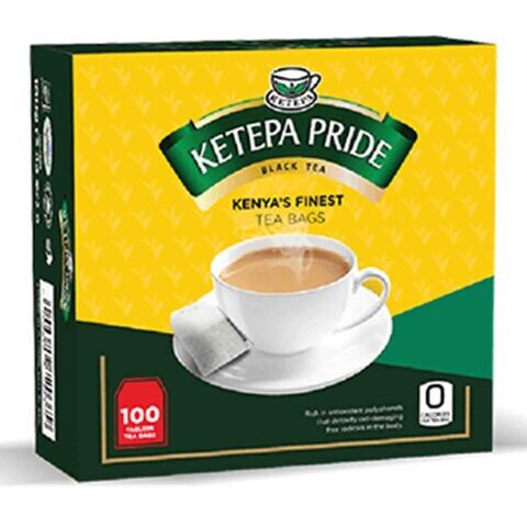 Buy Ketepa Pride Untagged Tea Bags 100g Online - Carrefour Kenya