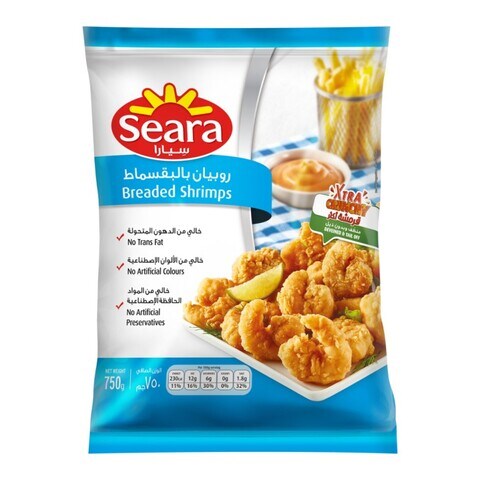 Seara Breaded Shrimps 750G price in Kuwait | Carrefour Kuwait ...