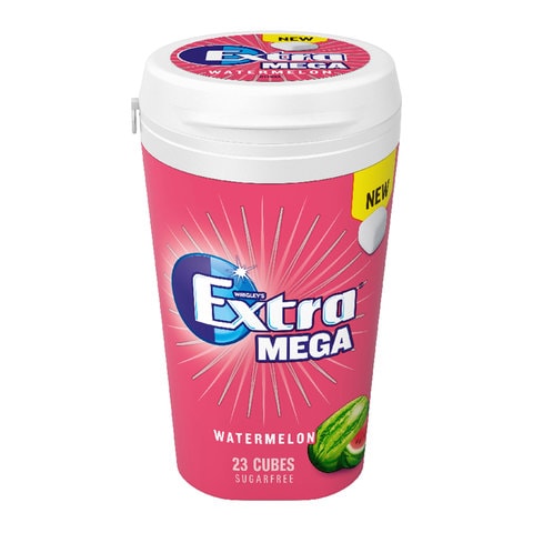 Wrigleys Extra Chewing Gum Mega Watermelon 51.5g price in Saudi Arabia ...