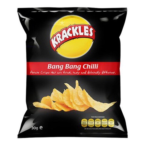 Buy Krackles Bang Bang Chilli Potato Chips 30g Online - Carrefour Kenya
