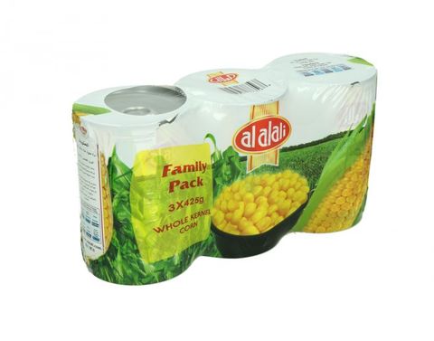 Al Alali Whole Kernel Corn 425 gr X 3Packs price in Kuwait | Carrefour ...