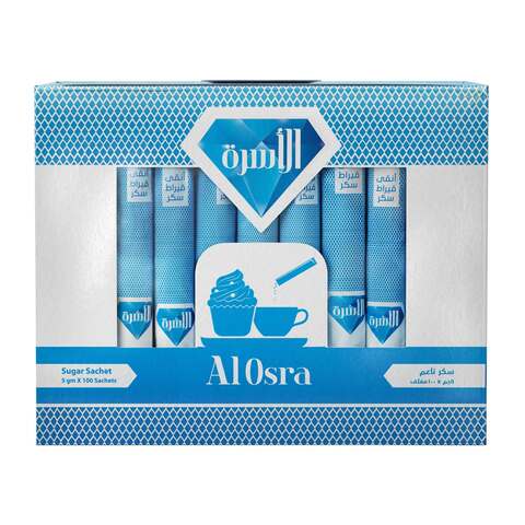 Alosra sugar sachets 50 g × 100 price in Saudi Arabia | Carrefour Saudi ...