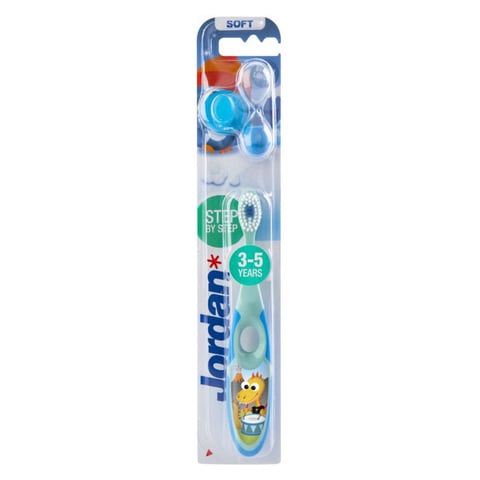 Jordan Step By Step Toothbrush 3-5 Years Multicolour price in UAE ...