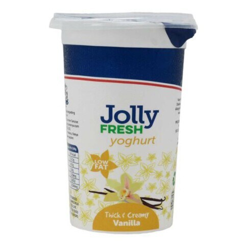 Buy Jolly Fresh Thick And Creamy Vanilla Cup Yogurt 500ml Online ...