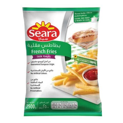 Seara French Fries 7mm 2.5kg price in Saudi Arabia | Carrefour Saudi ...