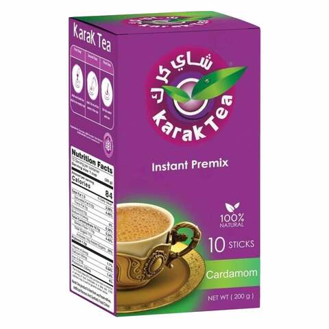 Karak Tea Cardamom Instant Premix 200g (10 Sticks) price in Kuwait ...