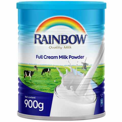 Rainbow Full Cream Milk Powder 900g price in UAE | Carrefour UAE ...