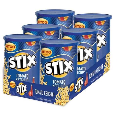 Kitco Stix Tomato Ketchup Potato Sticks 45g x Pack of 6 price in Kuwait ...