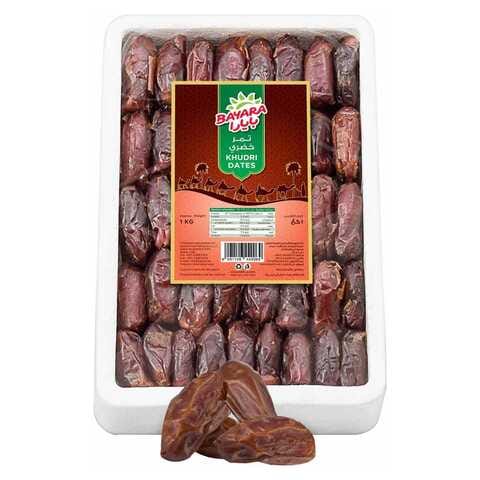 Bayara Dates Khudri Tray 1Kg price in UAE | Carrefour UAE | supermarket ...
