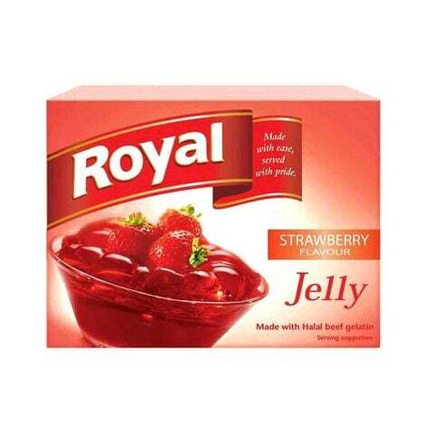ROYAL STRAWBERRY JELLY 85G price in Kuwait | Carrefour Kuwait ...