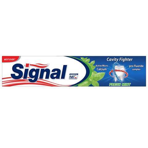 SIGNAL CAVITY FIGHTER WITH FRESH MIN TOOTHPASTE 120ML price in Kuwait ...