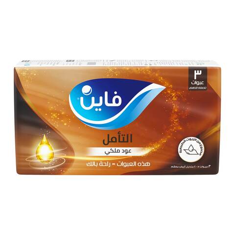 Fine Sterilized Facial Tissue with Spiritual Oud Scent - 3 Count price ...