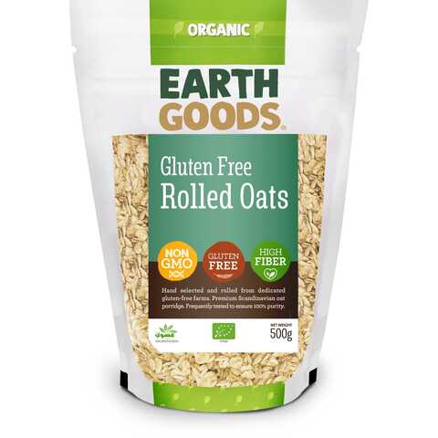 Earth Goods Organic Gluten-Free Oat Flakes 500g price in UAE ...